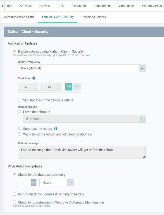 Xcitium Enterprise Admin Guide - Communication Client and Xcitium Client - Security Application ...